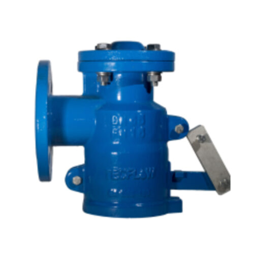 Válvula de Flotador Paso Angular TecFlow TF-FV-F-PVC PN 16. Bridas DIN ...